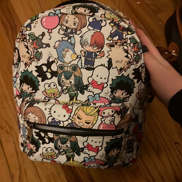 Hot Topic | Bags | Sanrio X Mha Mini Backpack | Poshmark